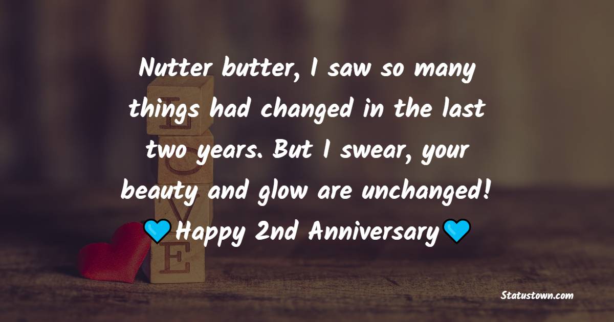 50 Best 2nd Anniversary Wishes For Wife In April 2024