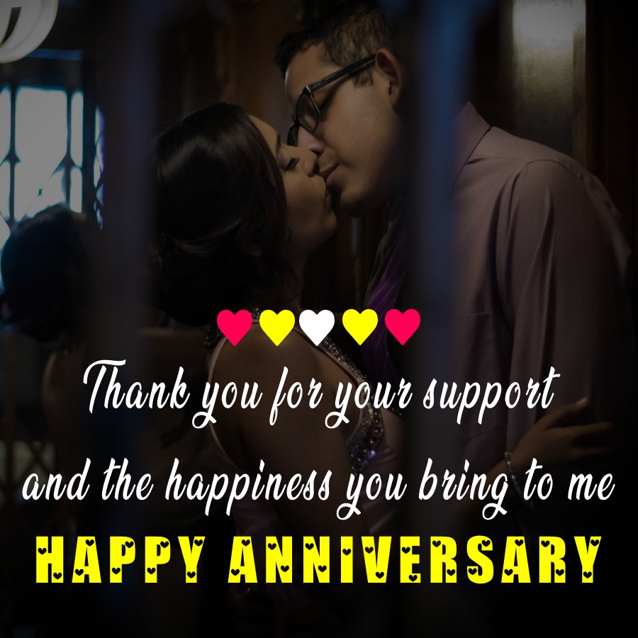 Thank You For Your Support And The Happiness You Bring To Me One 