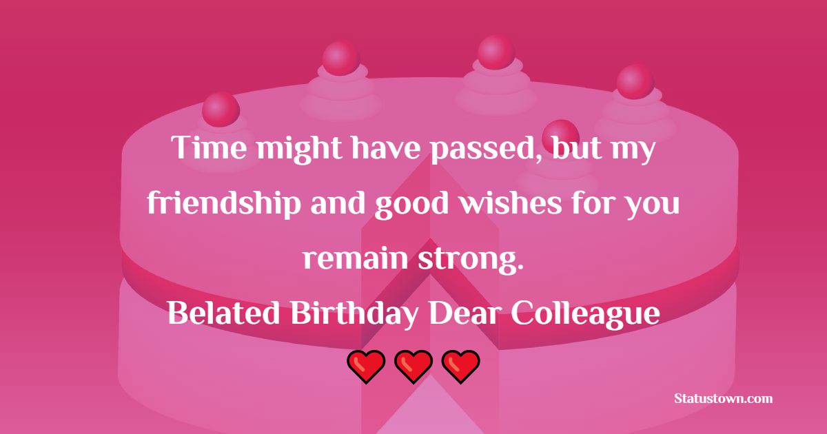 Even Though I m Late My Respect And Good Thoughts For You Are Right On
