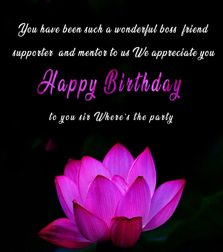View 22 Manager Professional Birthday Wishes For Boss Mediabathbox
