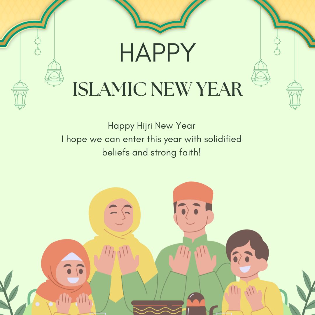 Islamic New Year Wishes, Messages, Status, and Image
