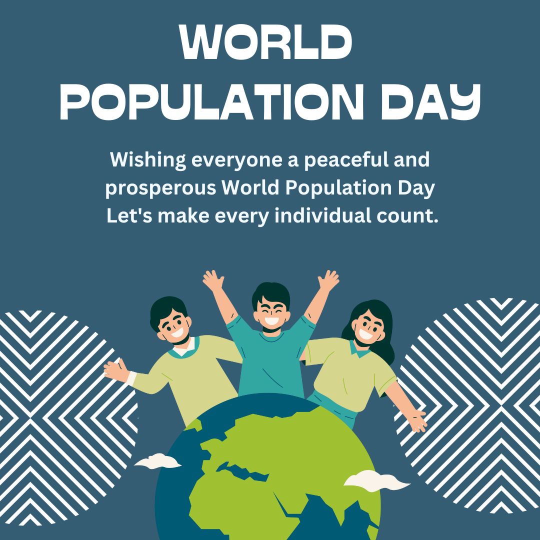 World Population Day Wishes, Messages, Status, and Image