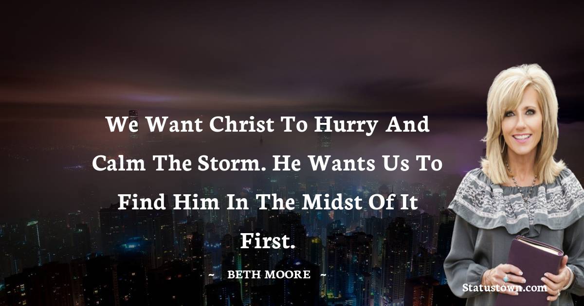 Beth Moore Quotes, Thoughts and Images