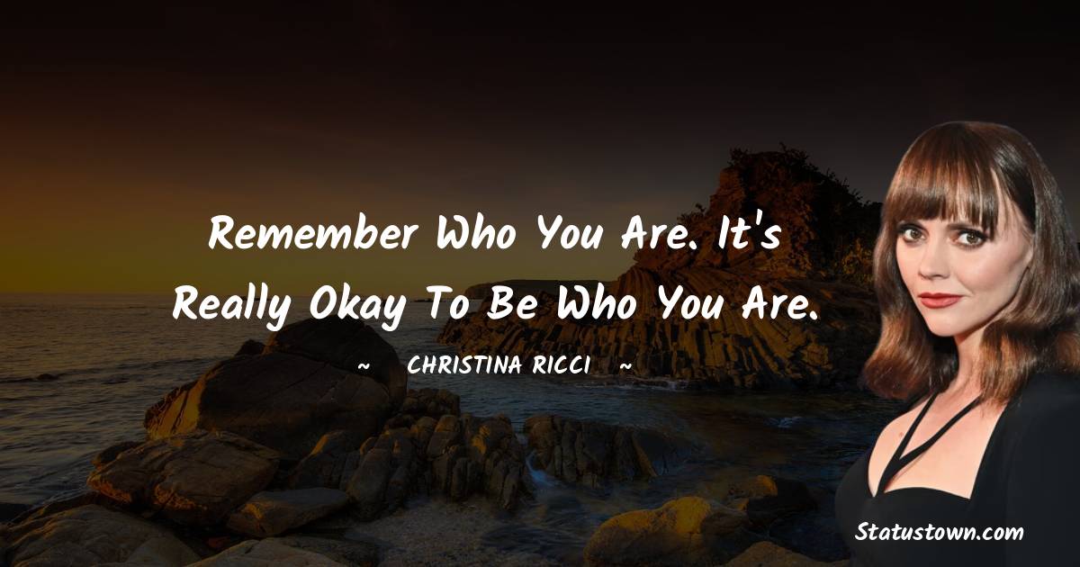 Christina Ricci Quotes, Thoughts and Images