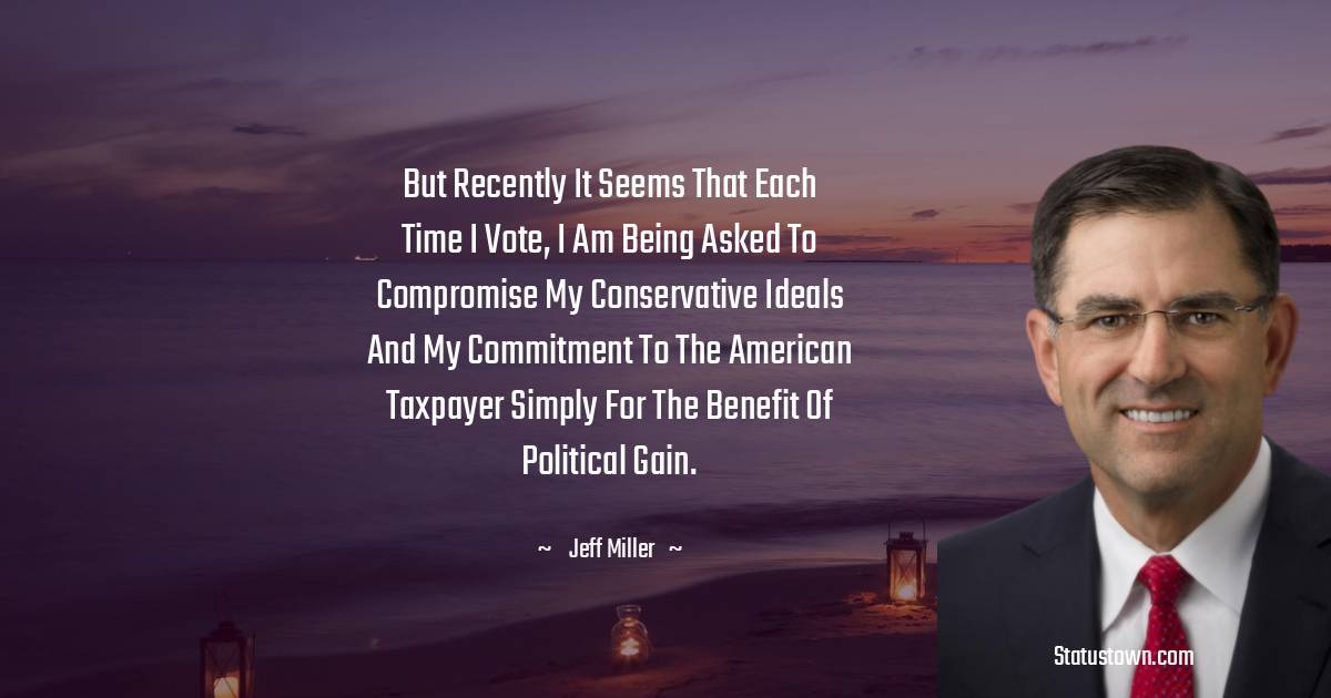 But recently it seems that each time I vote, I am being asked to ...