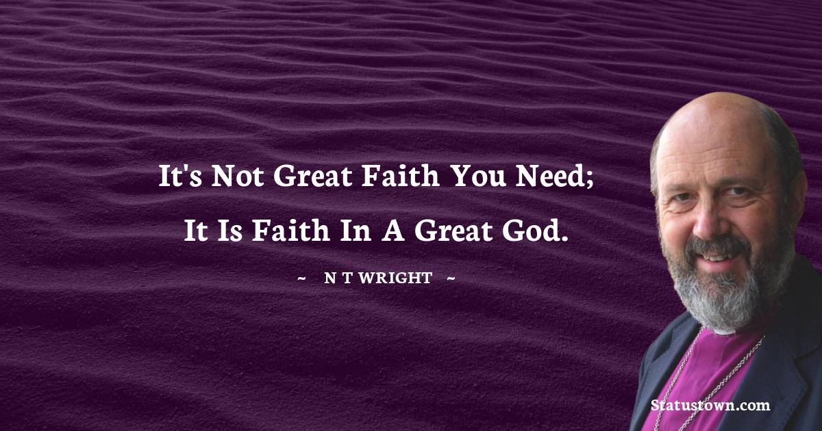 N. T. Wright Quotes, Thoughts and images