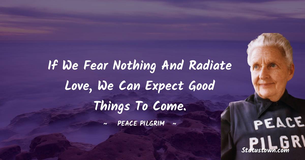 20+ Best Peace Pilgrim Quotes